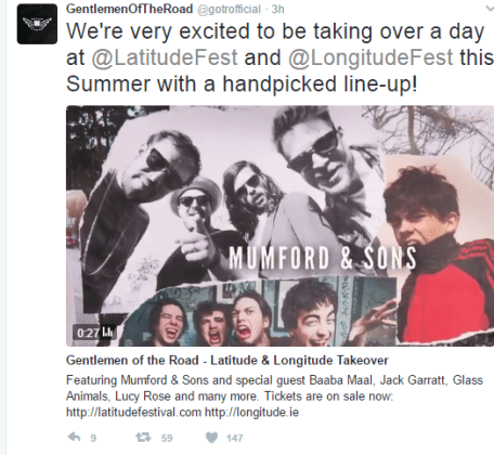 Mumford And Sons Reveal Longitude Lineup